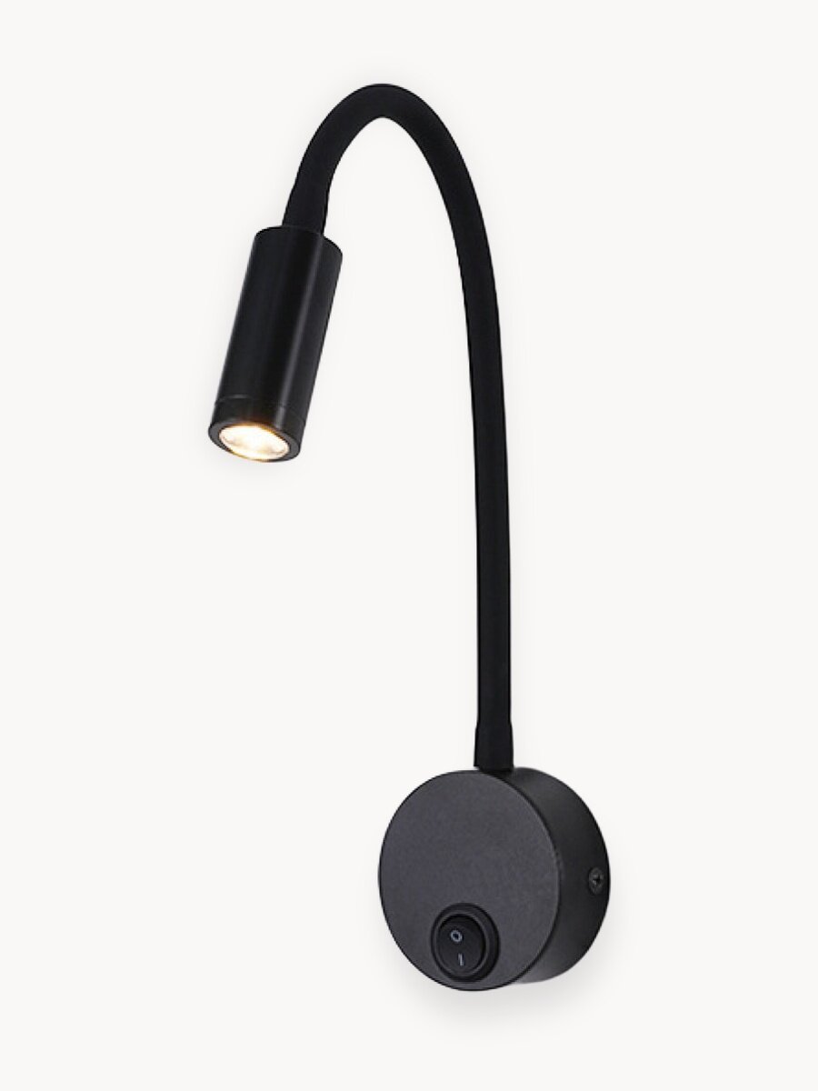 Светильник, настенный, светодиодный, гибкий, на ножке, универсальный