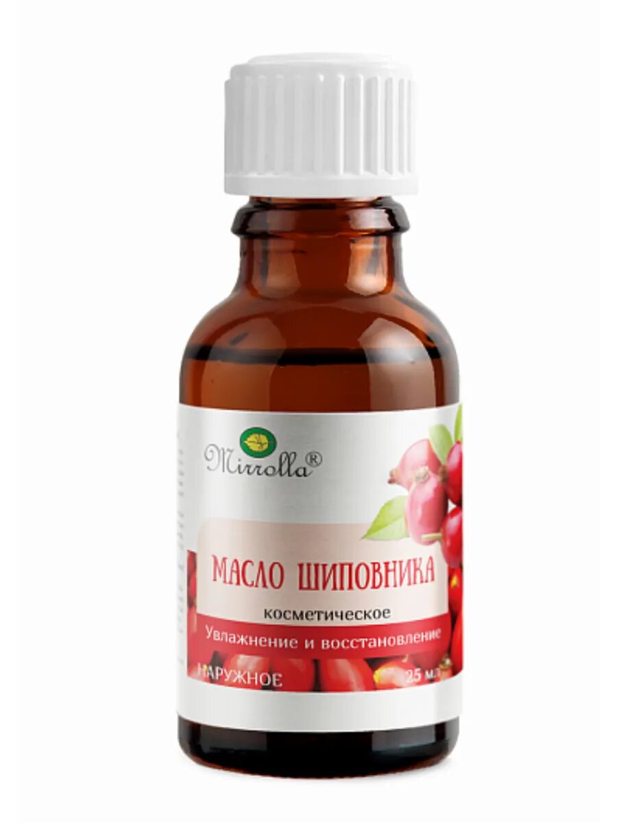 Мирролла Масло Шиповника косметическое, увлажнение и восстан