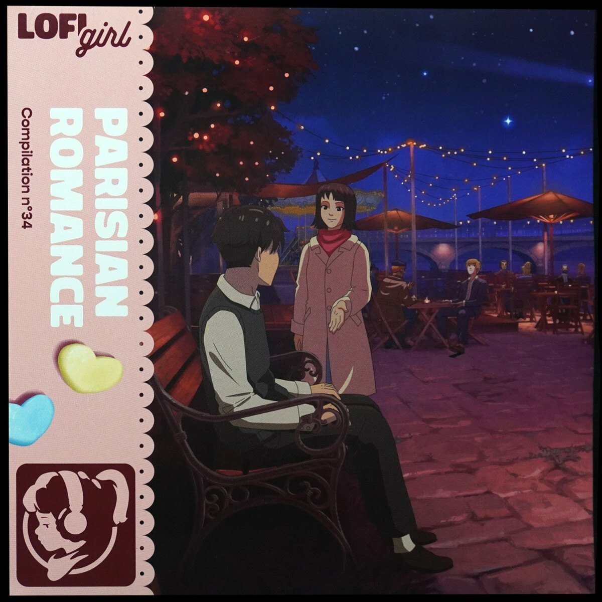 Виниловая пластинка Lofi V/A – Parisian Romance (2LP, цветной винил)