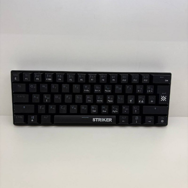 Клавиатура Defender Striker, черная