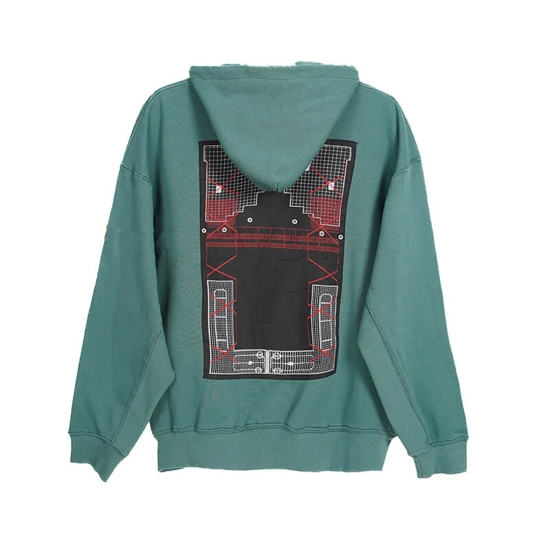 Cav Empt Худи оверсайз с принтом, хлопок