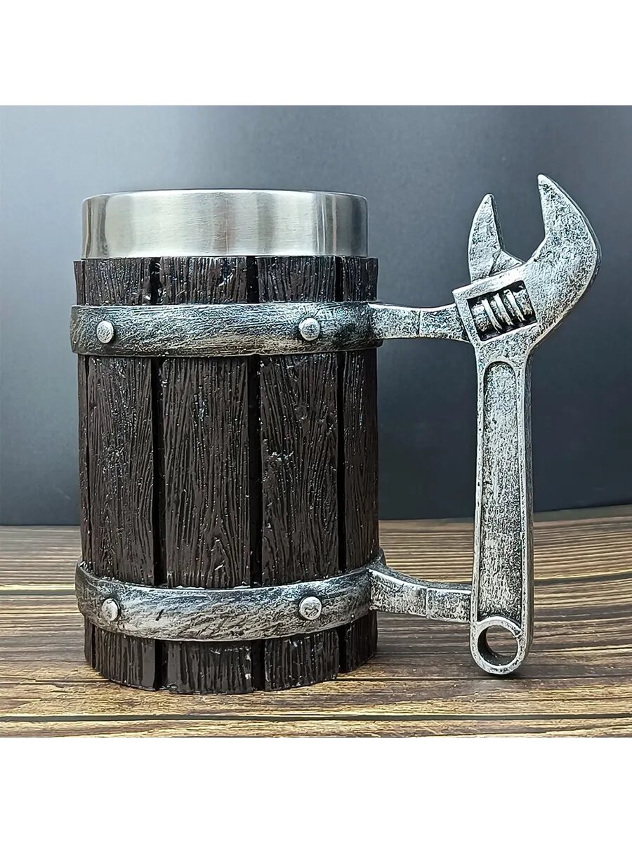 Чашка Деревянная бочка 600ml