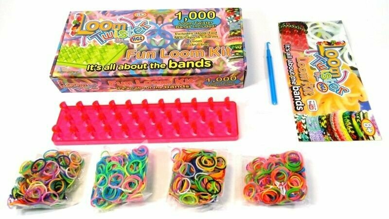 Набор для плетения браслетов из резинок LOOM TWISTER SV11757