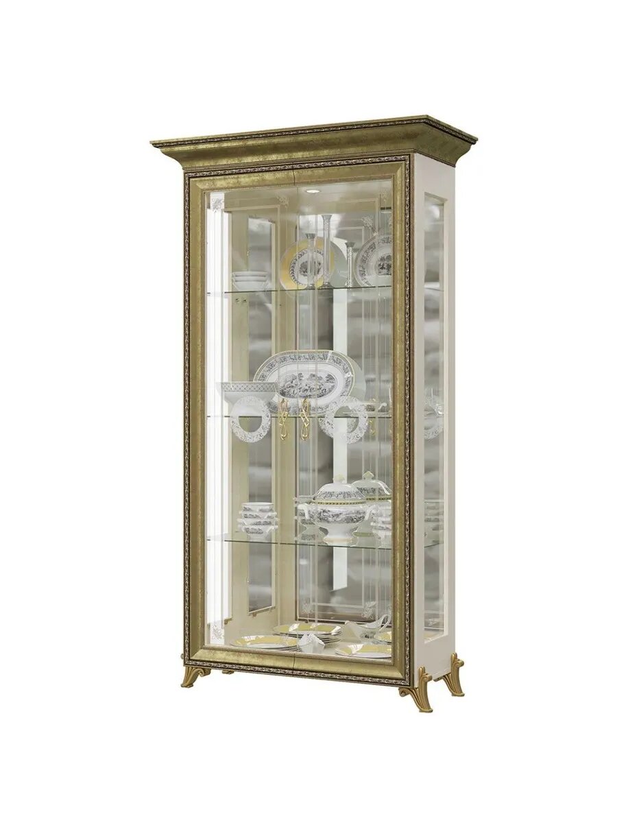 Шкаф 2-х дверный без короны (1070х477х2280)мм Версаль