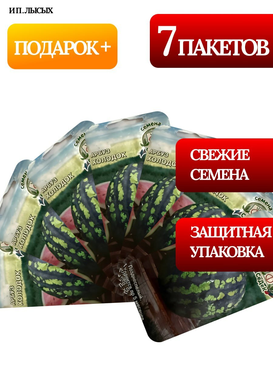 Семена Арбуз "Холодок"