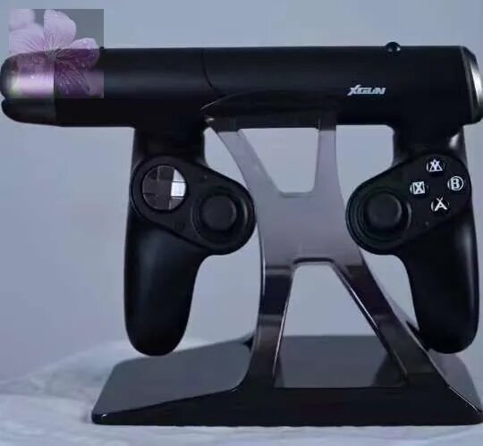 Игровой руль XGUN для PC/SWITCH/PS3/PS4 с обратной связью, беспроводной, черный — фото 1