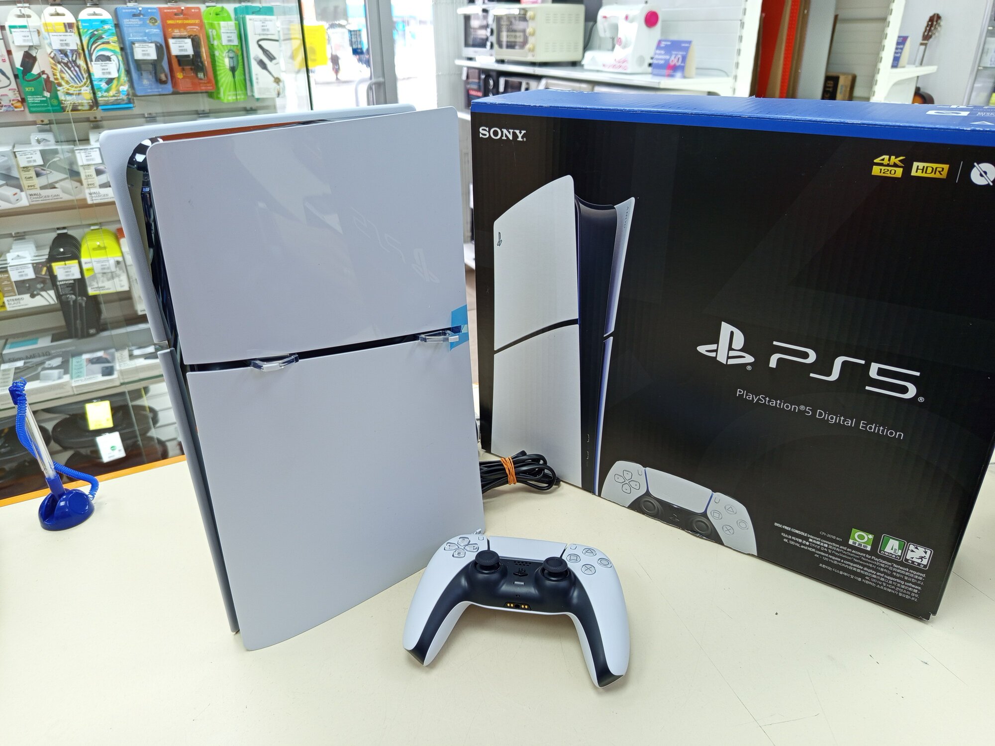 Игровая приставка Sony PlayStation 5 Slim 1000Gb Digital Edition, (б/у), уценен