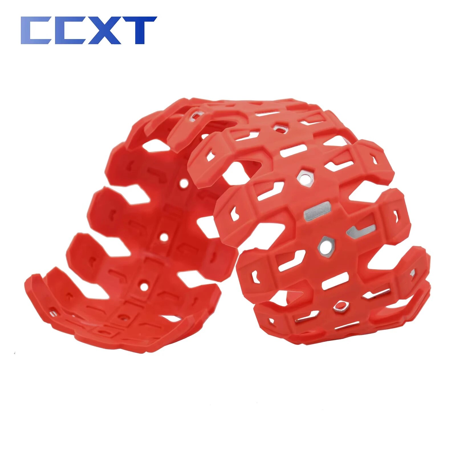 Для KTM EXC 300 TPI 2012-2023 EXC XCW SX XC Six Days 125 250 300 60 см мотоциклетный глушитель, Red