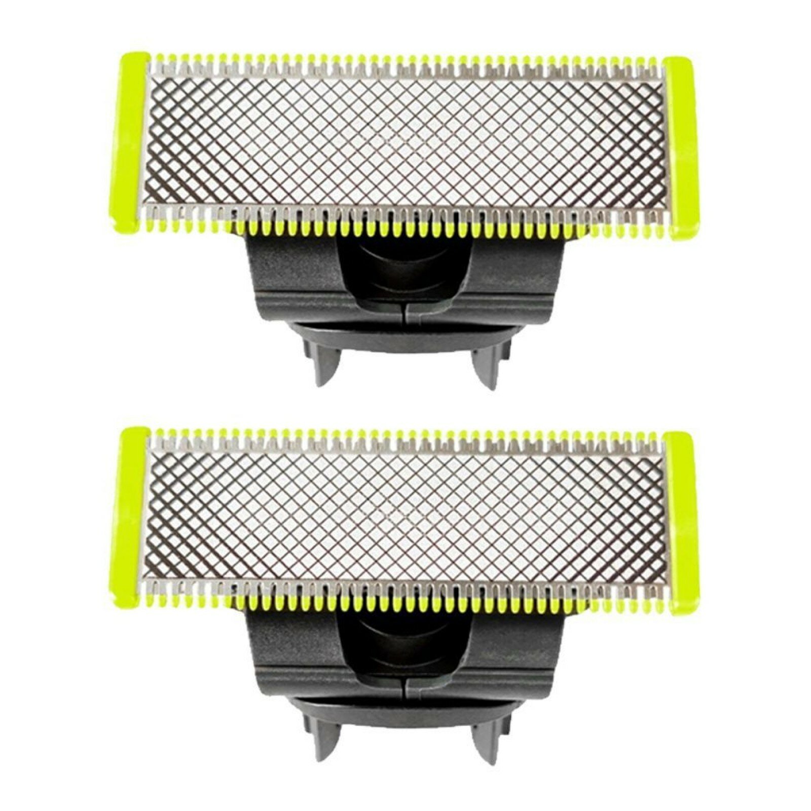 Сменные лезвия MyPads для триммеров Philips Oneblade QP210 QP220 QP230 QP2520 QP2530 QP2527 - 2 шт, металл