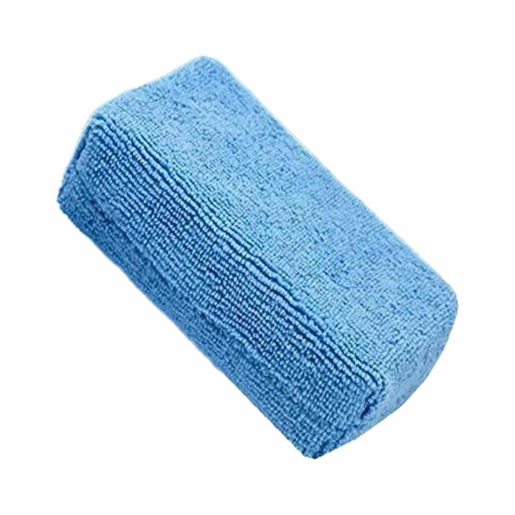 Мягкие микрофибровые аппликаторы для воска и полироли, Синий - 4cm