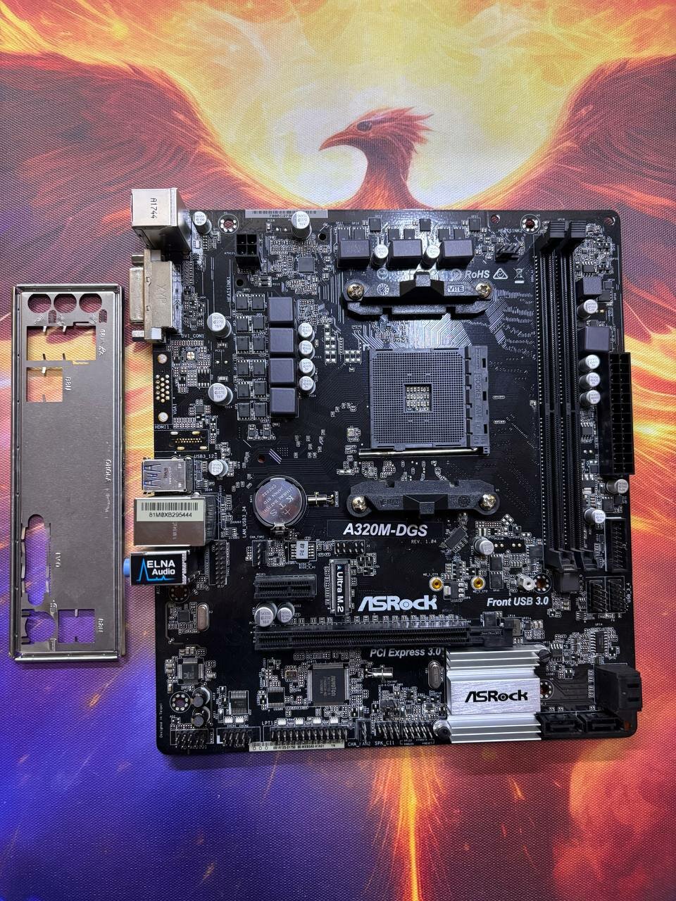 Материнская плата ASRock A320M-DGS Socket AM4