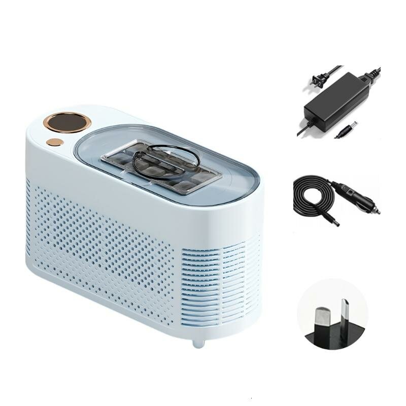 Автоматическая льдогенерирующая установка для столешницы, Синий.