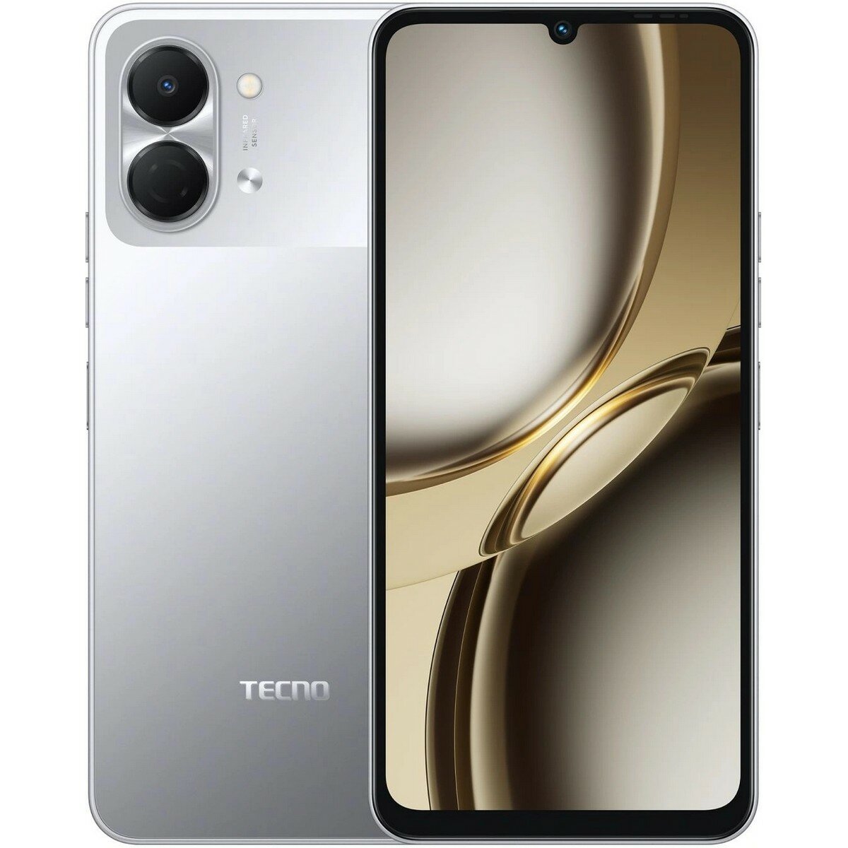 Смартфон Tecno Spark Go 3 4+128Gb серый