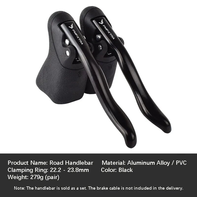 Тормозные ручки для велосипеда из алюминия Black