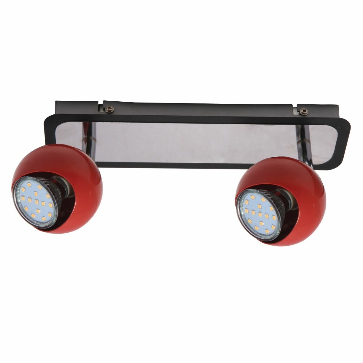 Светильник светодиодный VERNER LIGHTING 2 лампы с цоколем gu10, красный цвет, настенный монтаж (CK150102-2)