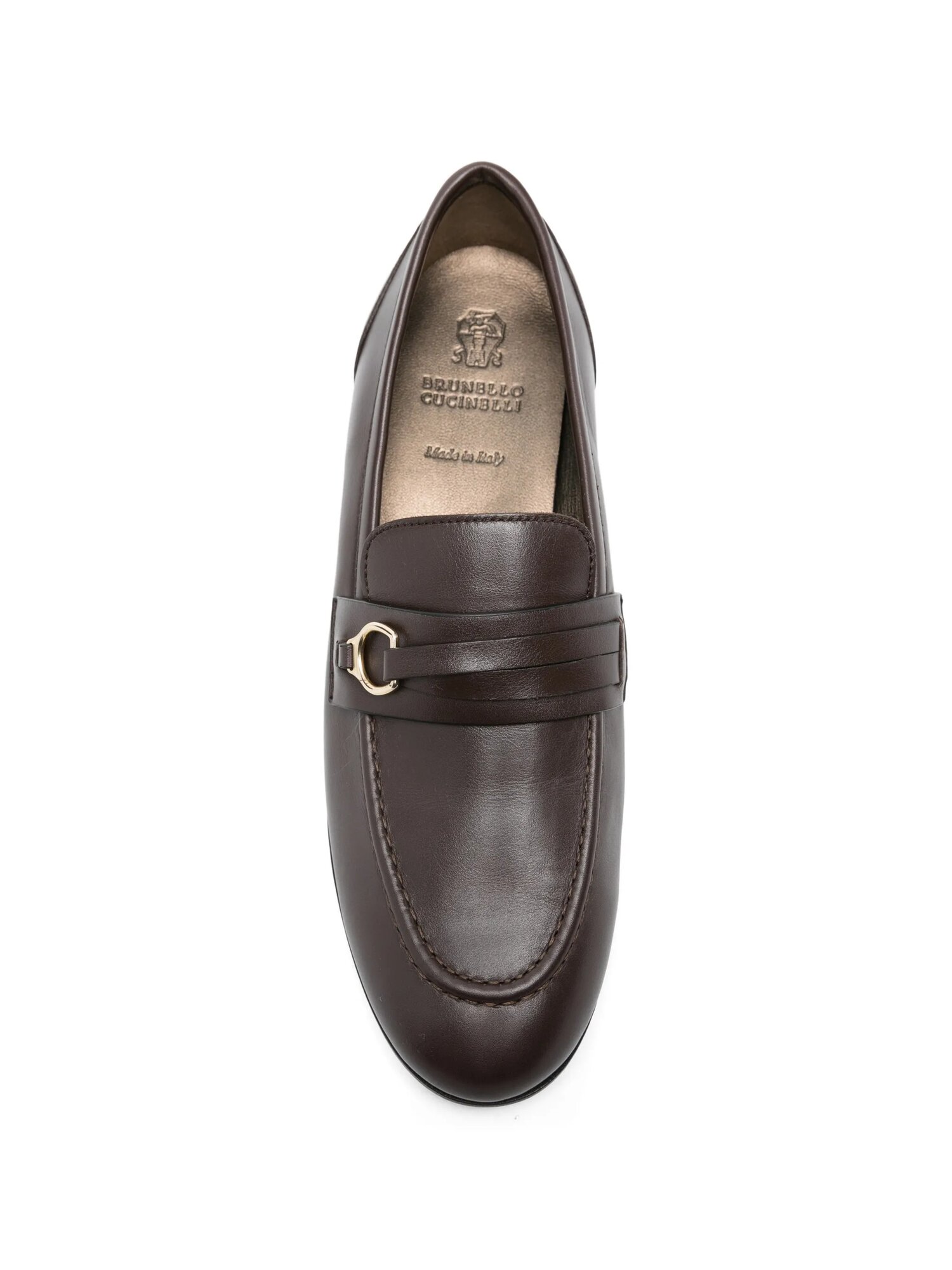 Лоферы BRUNELLO CUCINELLI Ring-detail loafers, размер 37 — фото 1
