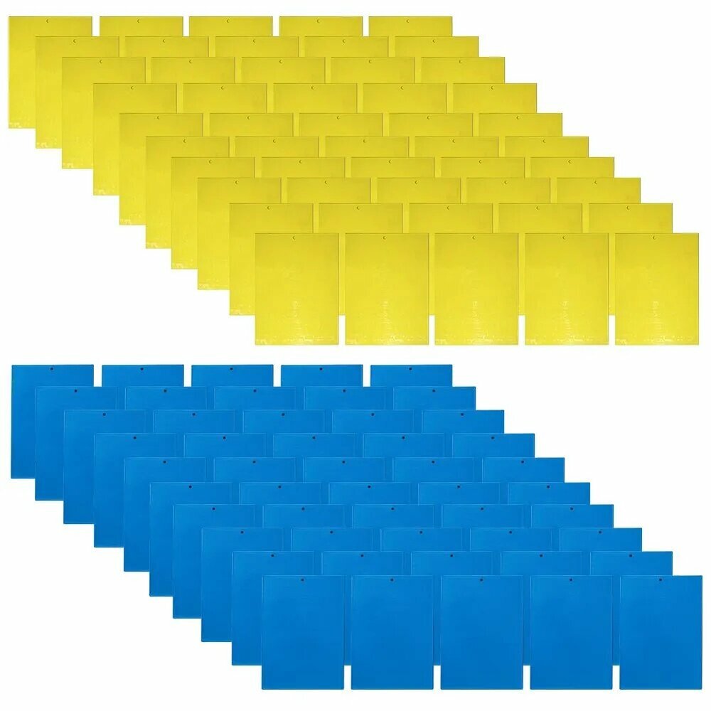 Клейкая ловушка от трипсов, УФ-стабильная, 20x15 см, 100 шт