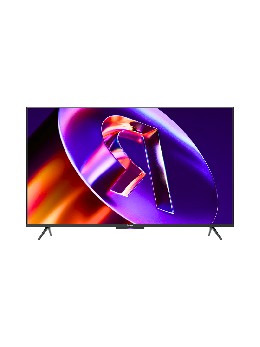 55" Телевизор Яндекс ТВ Станция Про MiniLED с Алисой 4K UHD, черный