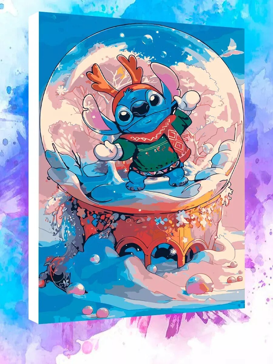 Картина по номерам Лило и Стич Дисней Disney