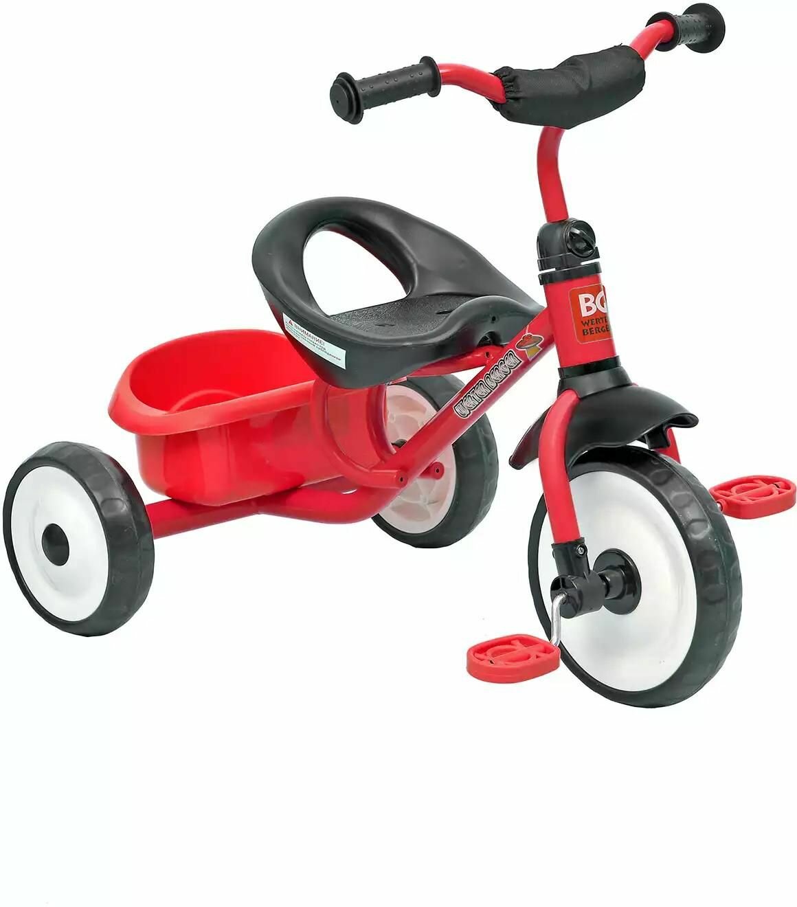 Велосипед WERTER BERGER Trike XG11214-3, трехколесный, красный