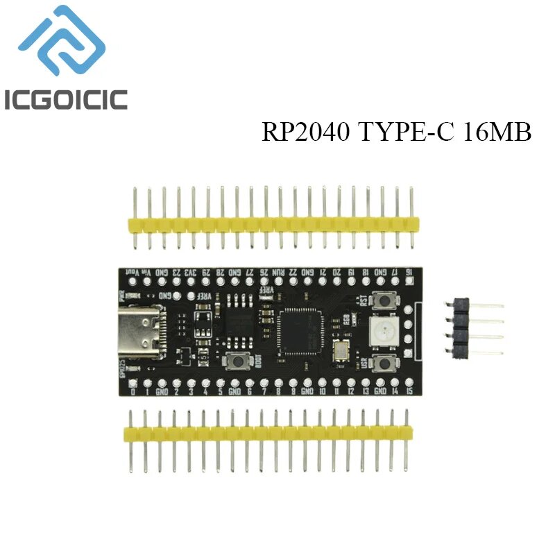 Модуль Raspberry Pi Pico Lite Black 16M