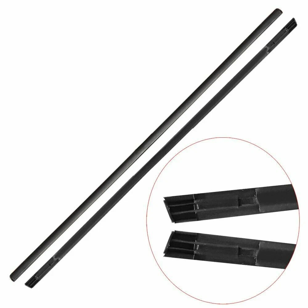 Комплект молдингов для крыши Toyota Corolla 2003-2008, черный