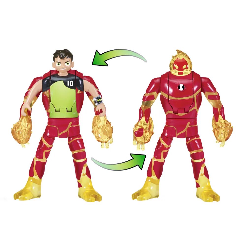 Фигурка Ben 10 трансформер Бен 10, со светящимися элементами, для мальчиков, пластик