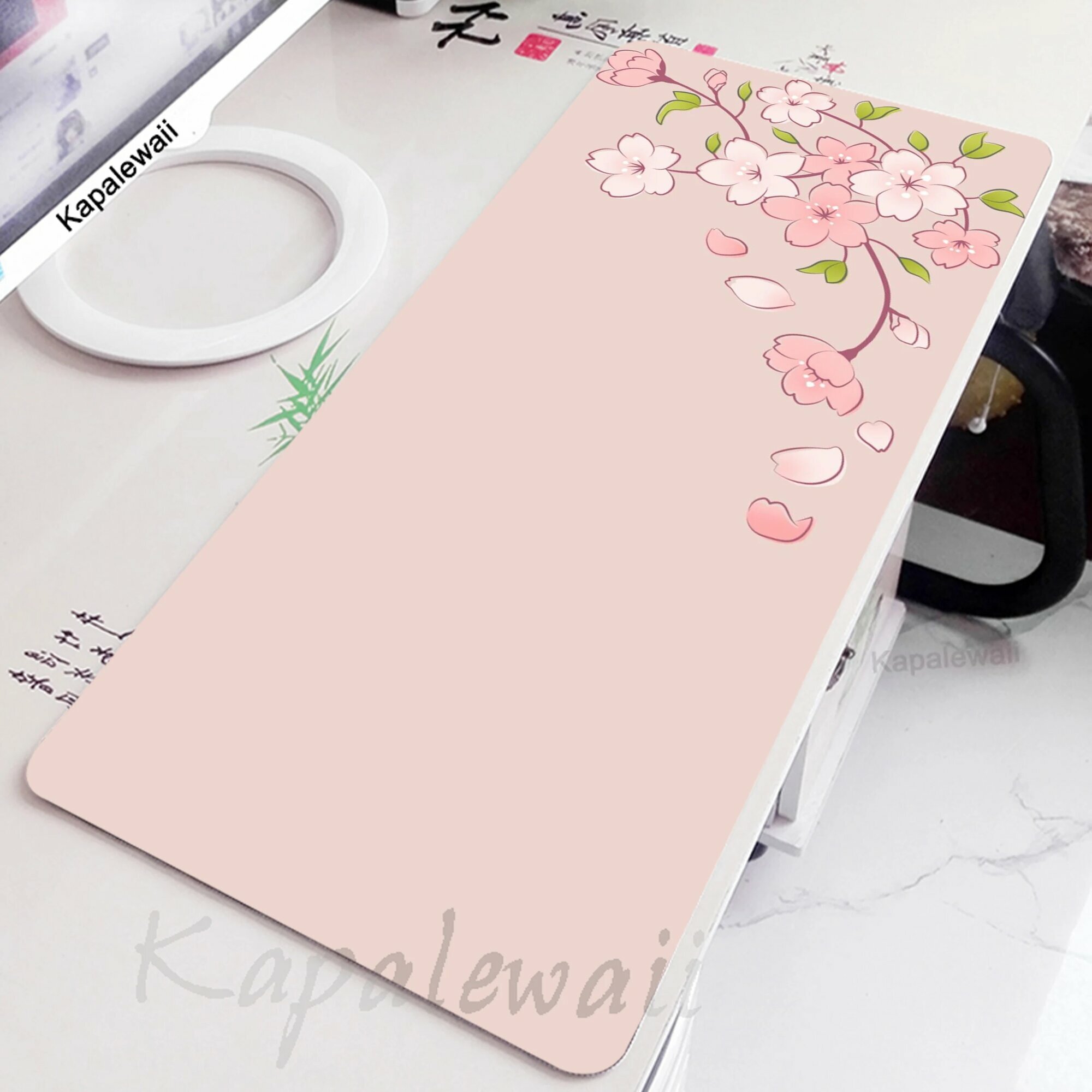 Коврик для мыши Sakura Cat XXL Kapalewaii 350x600x3mm, Kawaii Cute Cat (13)