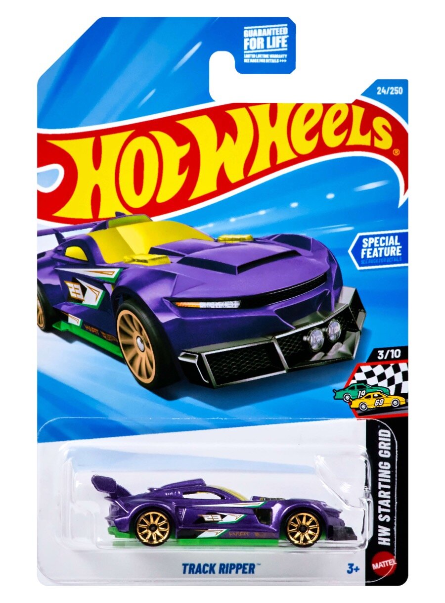 JJH82 Hot Wheels машинка металлическая игрушка коллекционная масштабная модель Track Ripper кейс 2026