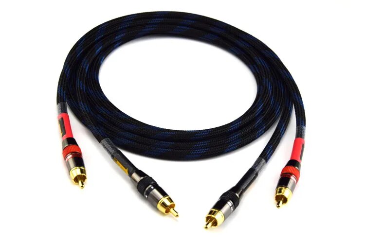 ATAUDIO RCA кабель 6N OFC, 1 м, Hi-Fi