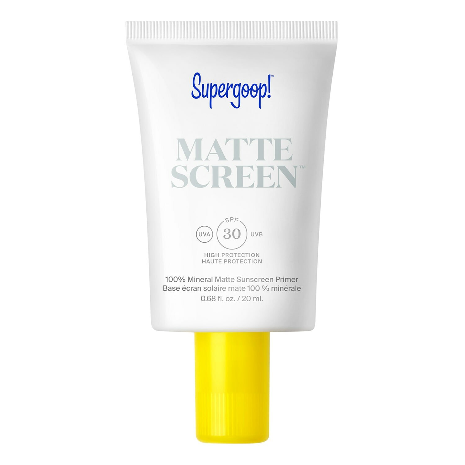Supergoop матовый праймер под макияж с SPF 30 PA+++ Matte Screen 20 мл 657781