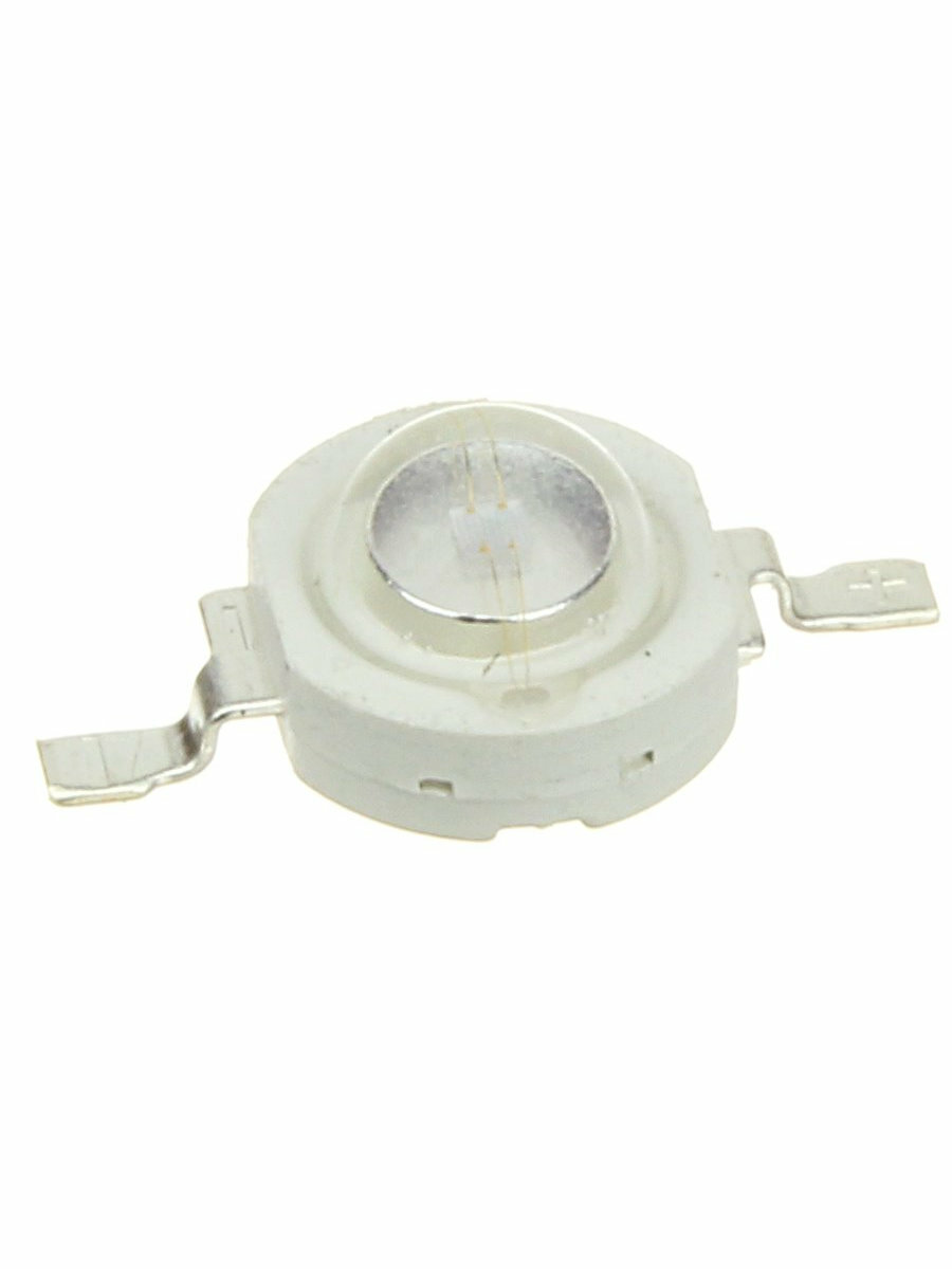Светодиод УФ, мощность 3W, 3V, ультрафиолетовый свет 395-405nm