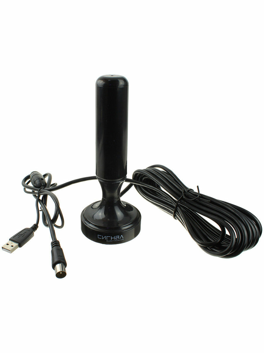 Антенна Сигнал SAI-402 DVB активная, комнатная