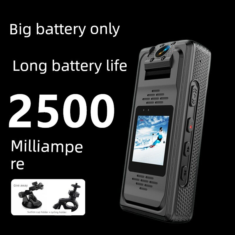 Ультрачеткий видеорегистратор ночного видения, спортивная камера для мотоциклов и активного отдыха, носимая на груди