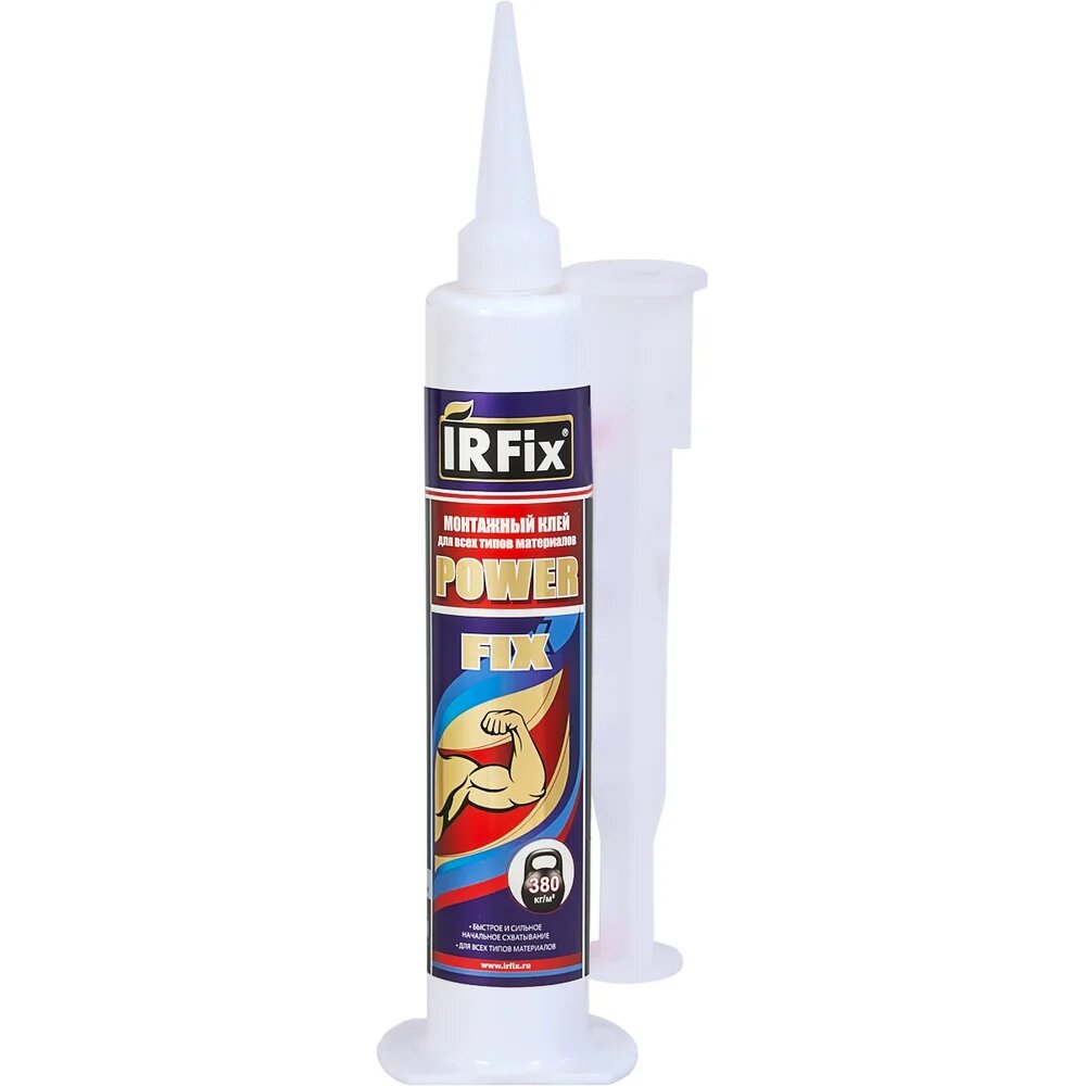 Клей гибридный монтажный IRFIX Power Fix MS 80мл белый 20138