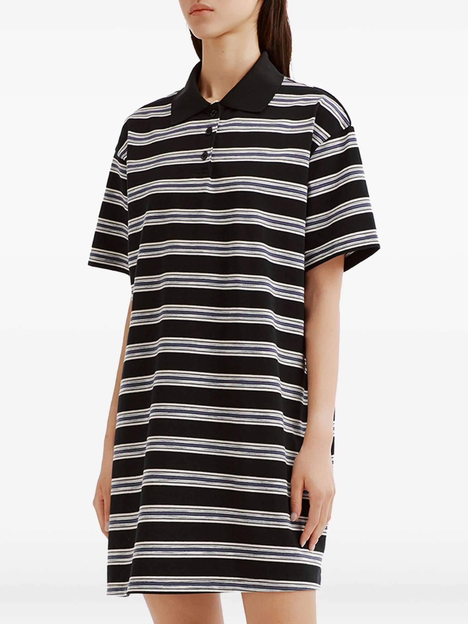 Платье tout a coup Striped-pattern mini dress, размер 42 — фото 1