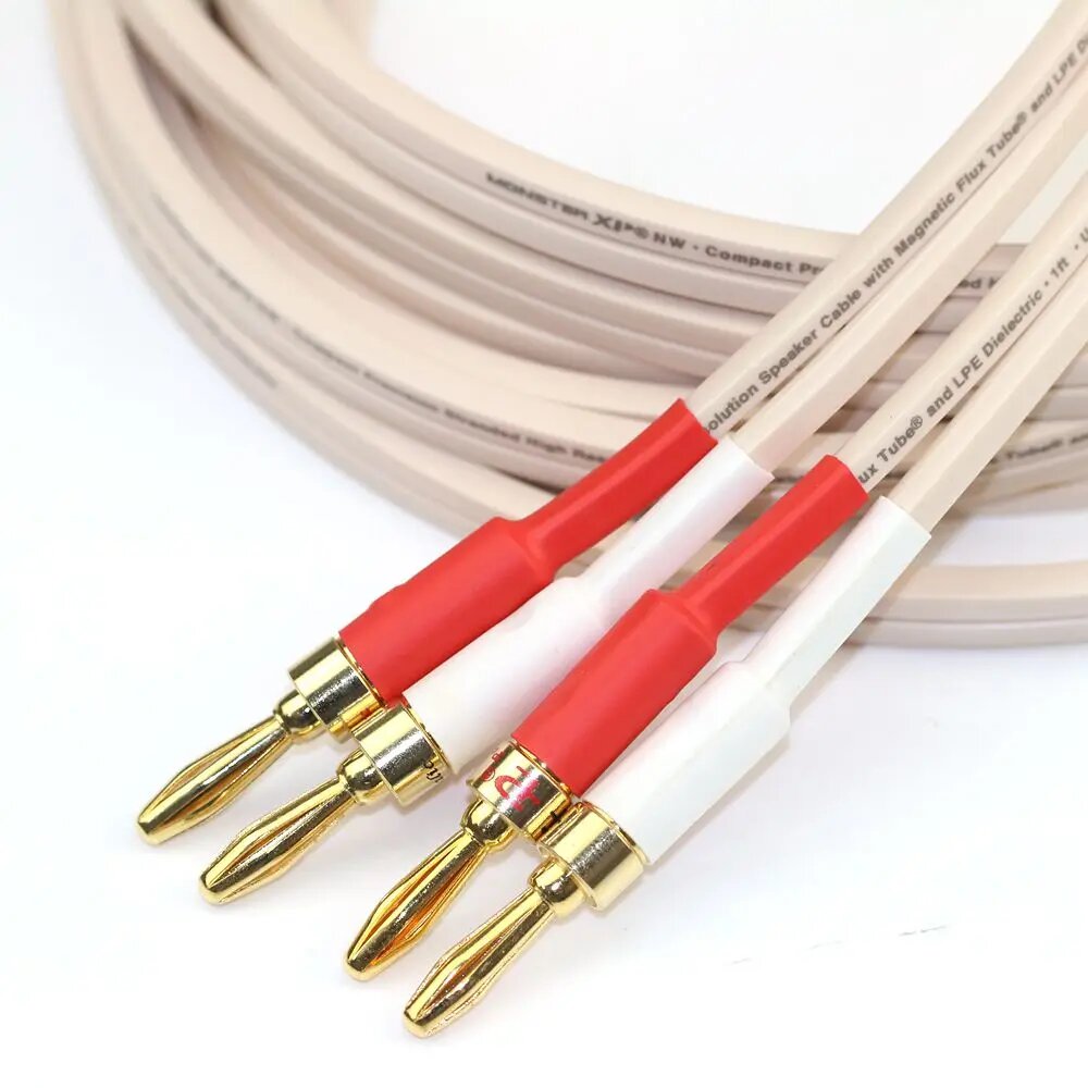 Кабель для колонок Monster 240, 15м, All banana plugs