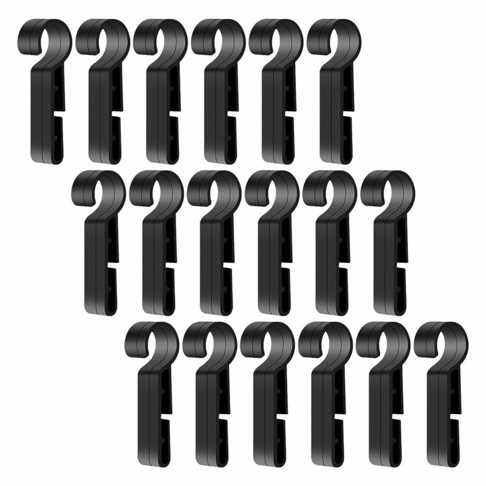 Многоразовые клипсы для фиксации осветительных приспособлений, компактные размеры 4.60x1.50x1.00 см