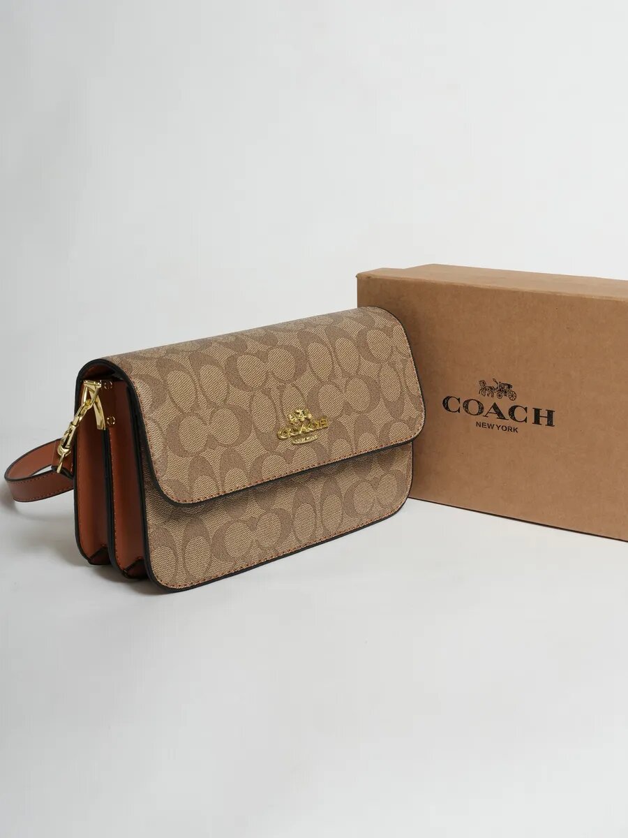 Сумка coach шоппер коуч
