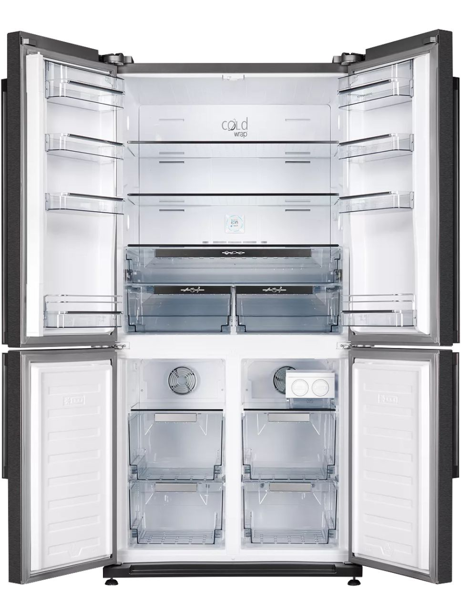 Холодильник Kuppersberg NMFV 18591 DX трехкамерн. общий объем 630л темный металл (6269)