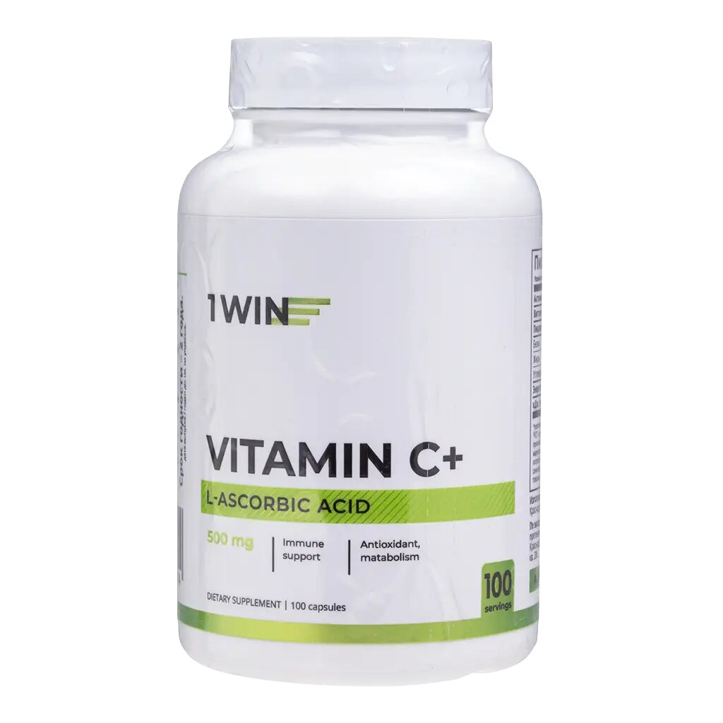 1WIN Витамин С+ / Vitamin C+ капсулы массой 710 мг 100 шт