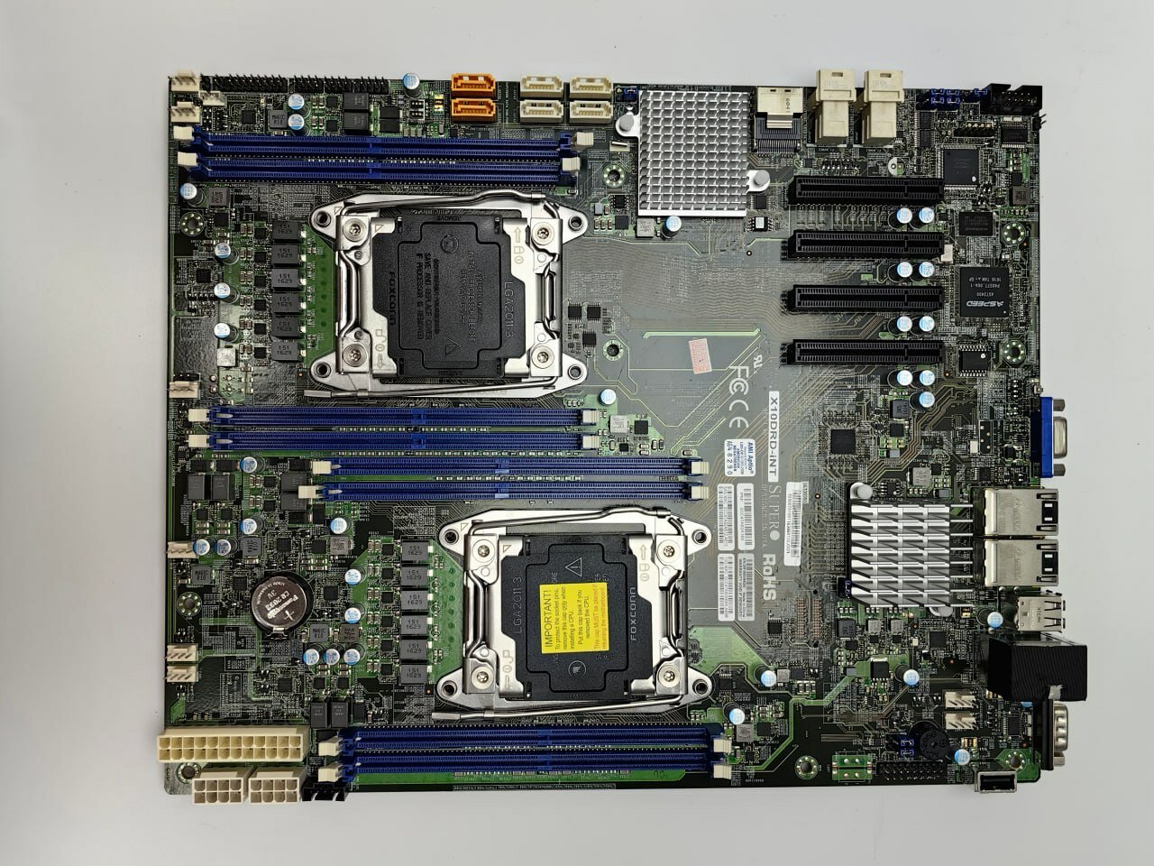 Серверная матплата Supermicro X10DRD-iNT dual socket LGA 2011 v3