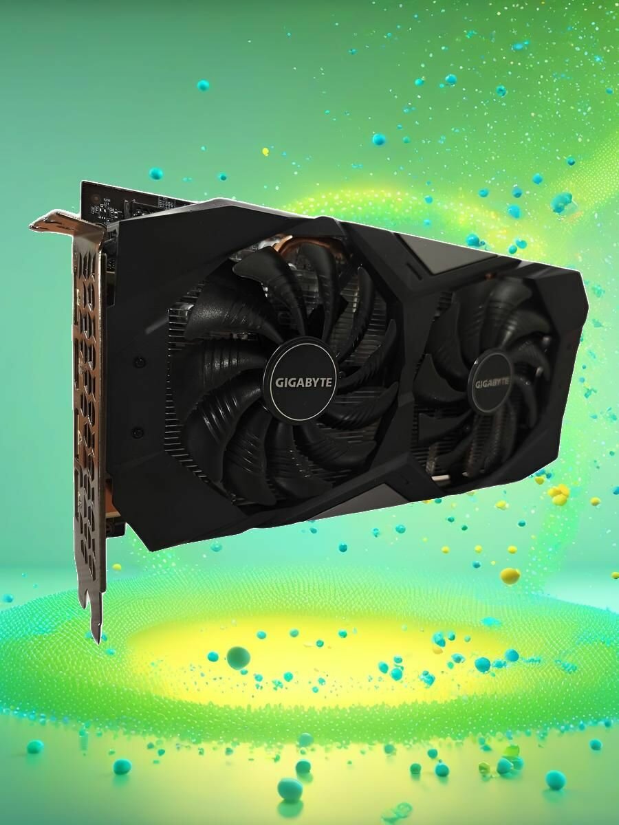 Видеокарта GIGABYTE GeForce RTX 2060 D6 6Gb GDDR6 192 bit 3DP