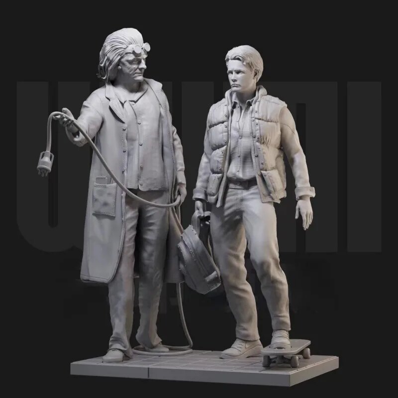 MODX 1/24 набор модели «Назад в будущее» «Доктор и мальчик»