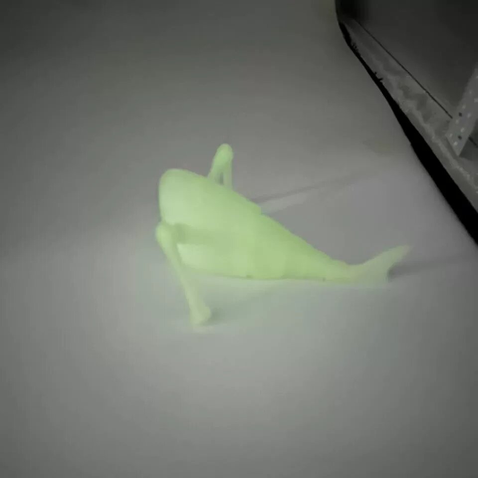 Игрушка-монстр из морских глубин Sea Eater: Блюглен, Майя, Монстр Абисс. 3D-печатная, хитовая модель. Светящиеся в