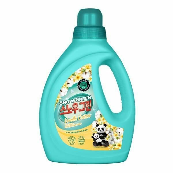 Кондиционер для белья Snow Green Кондиционер ополаскиватель 1 л, Baby (для детского белья), с аромат