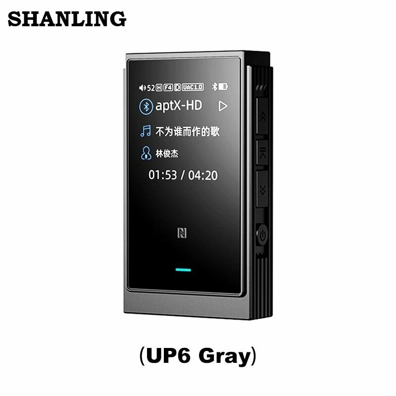 SHANLING UP6 — усилитель мощности для наушников, портативный цифро‑аналоговый преобразователь, двухканальный.