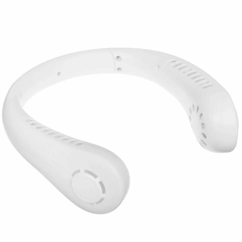Вентилятор ZDK FAN M66с белый, на шею, 5 Вт, металл, пластик
