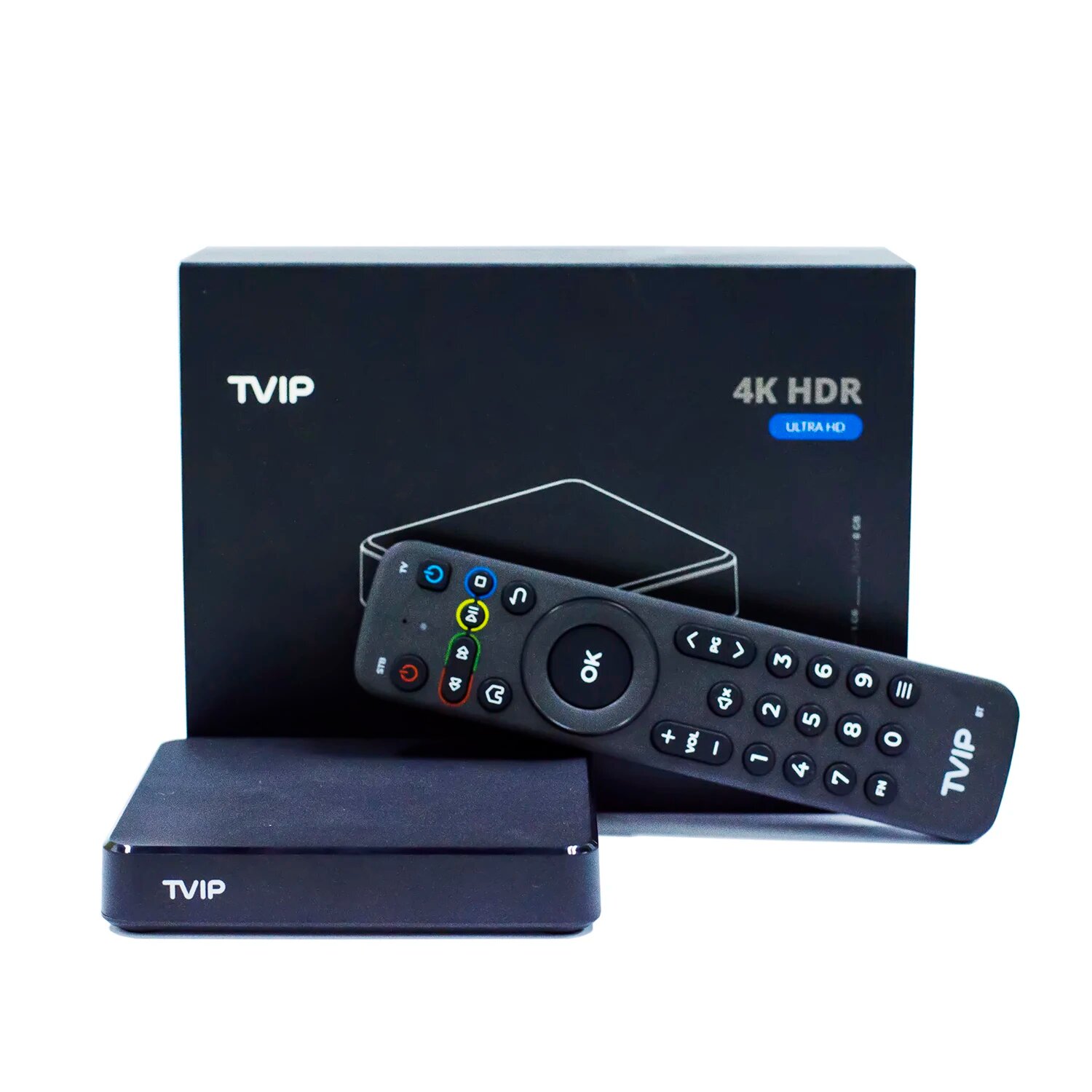 TVIP S-Box v.706 4K ТВ-приставка, EU Plug, TVIP706