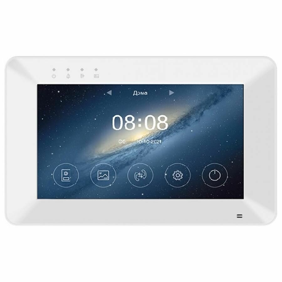 Монитор видеодомофона Tantos Rocky HD Wi-Fi (White)